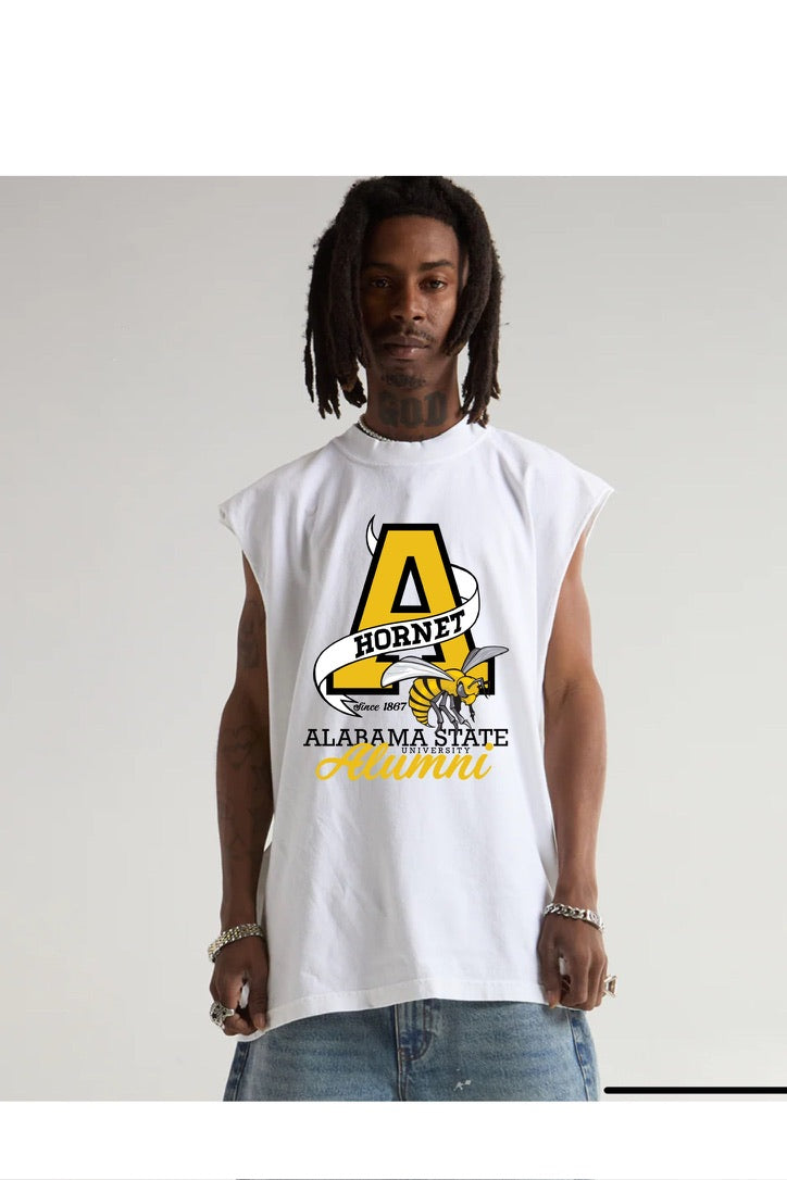 Alabama State University Alumni Varsity Sleeveless T-Shirt – Donecia’s ...