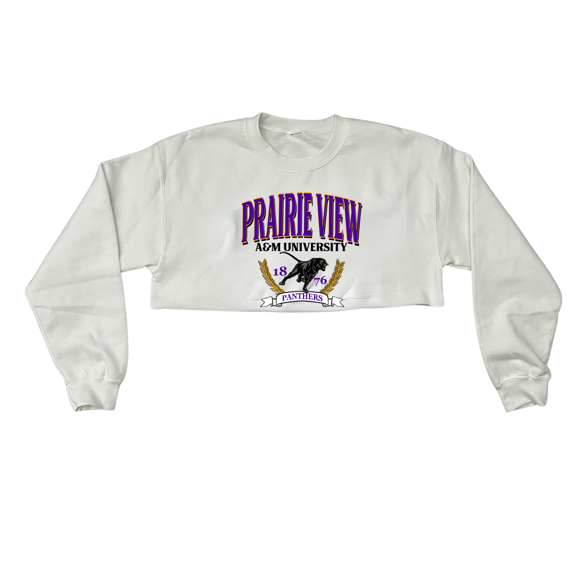 Prairie View Crop Sweatshirt | PVAMU HBCU Sweatshirt | DC Apparel
