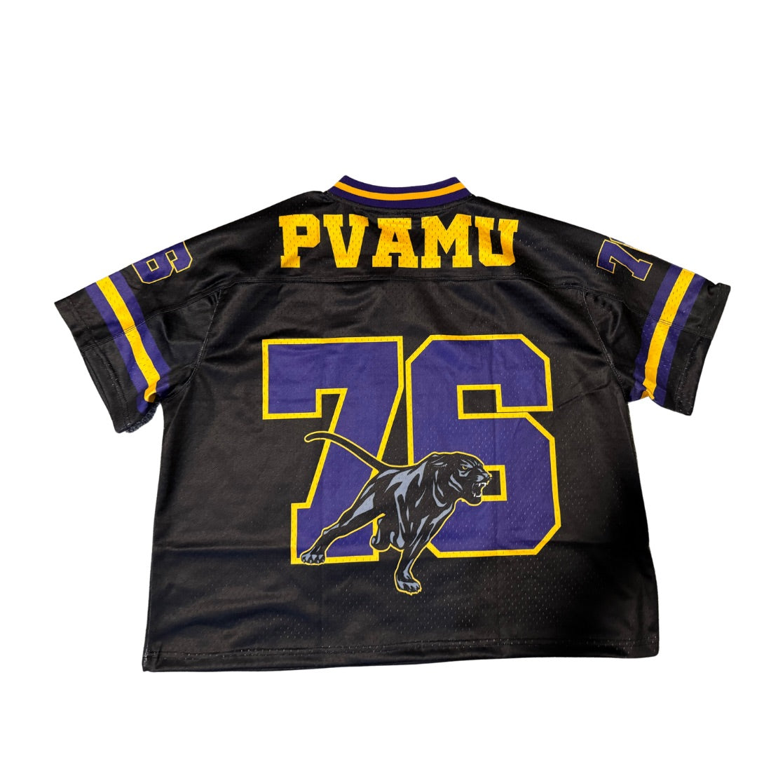 PVAMU 76 Panther Football Jersey (Womens) – Donecia’s Crafts