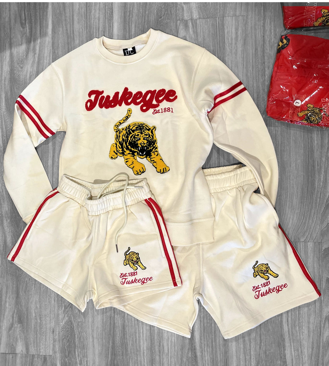 Tuskegee Vintage French Terry Shorts – Donecia’s Crafts
