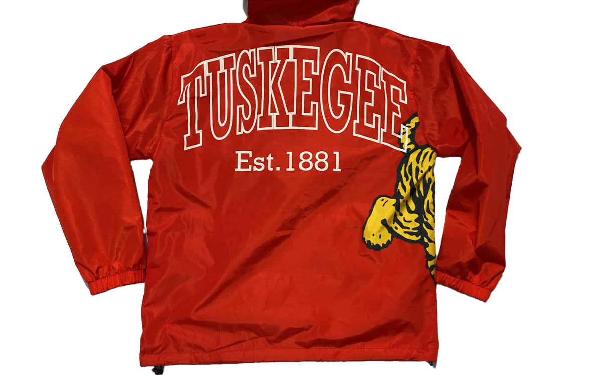 Tuskegee Golden Tigers Windbreaker Hoodie – Donecia’s Crafts